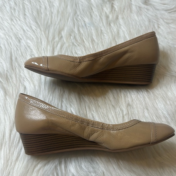 Cole Haan | Shoes | Cole Haan Womens Elsie Cap Toe Wedge Size 8 | Poshmark